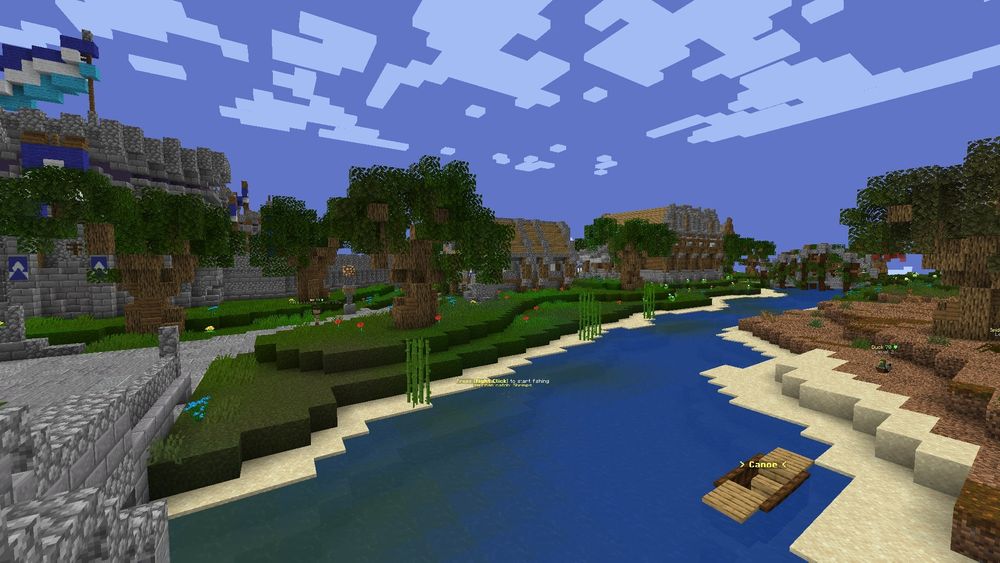 Minescape - Runescape in Minecraft, MMORPG